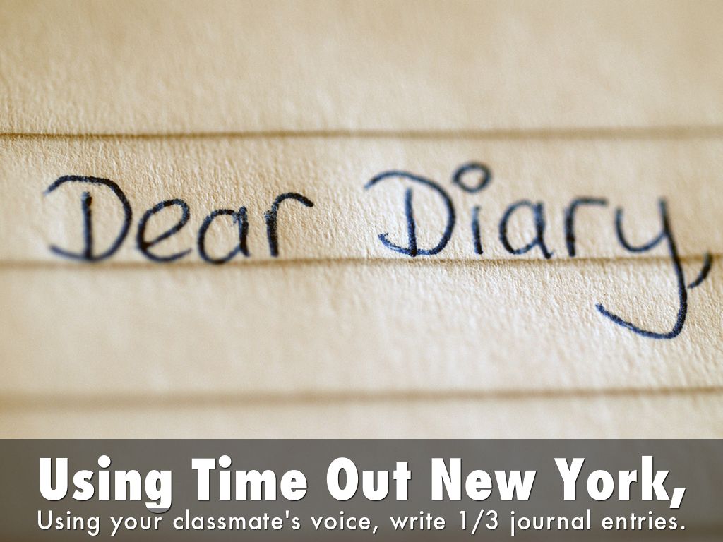 Dear Diary: Day 3, the sentence structure by Hiraya