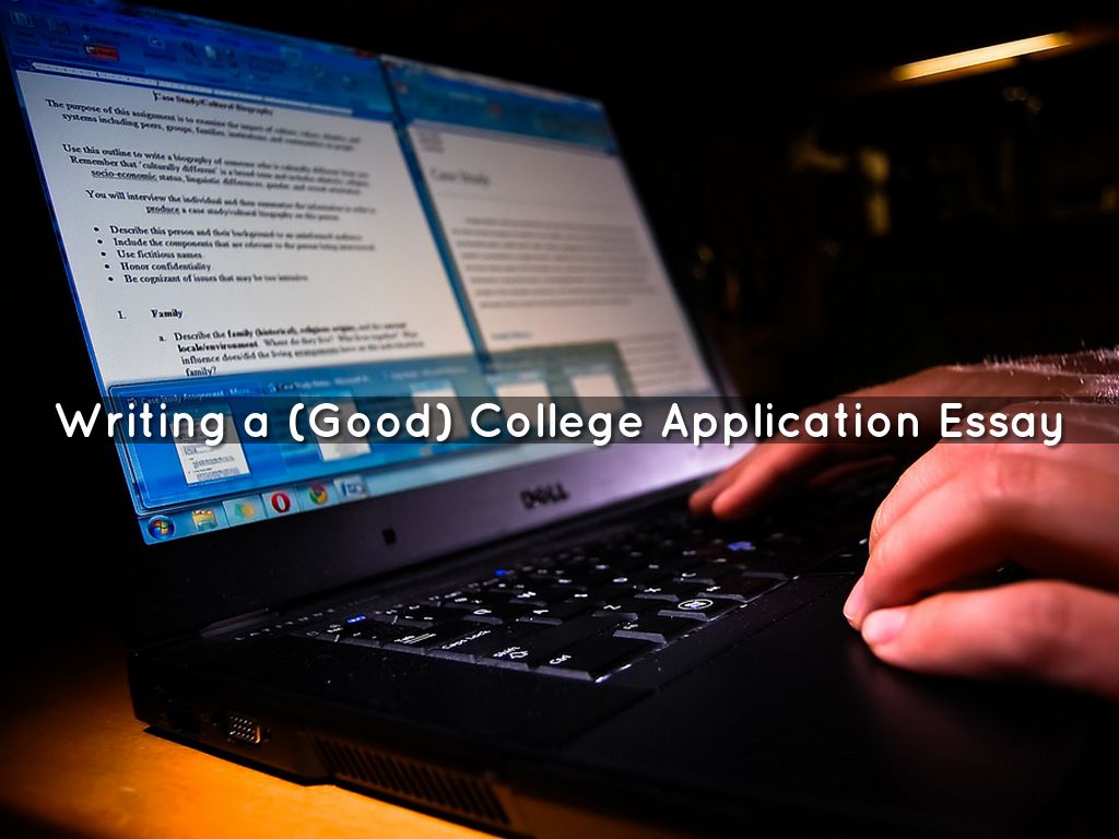 Writing a Good College Essay by Jovan Ellis