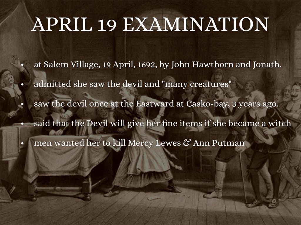 Copy of Reports Of Salem Witch Trials by Serena