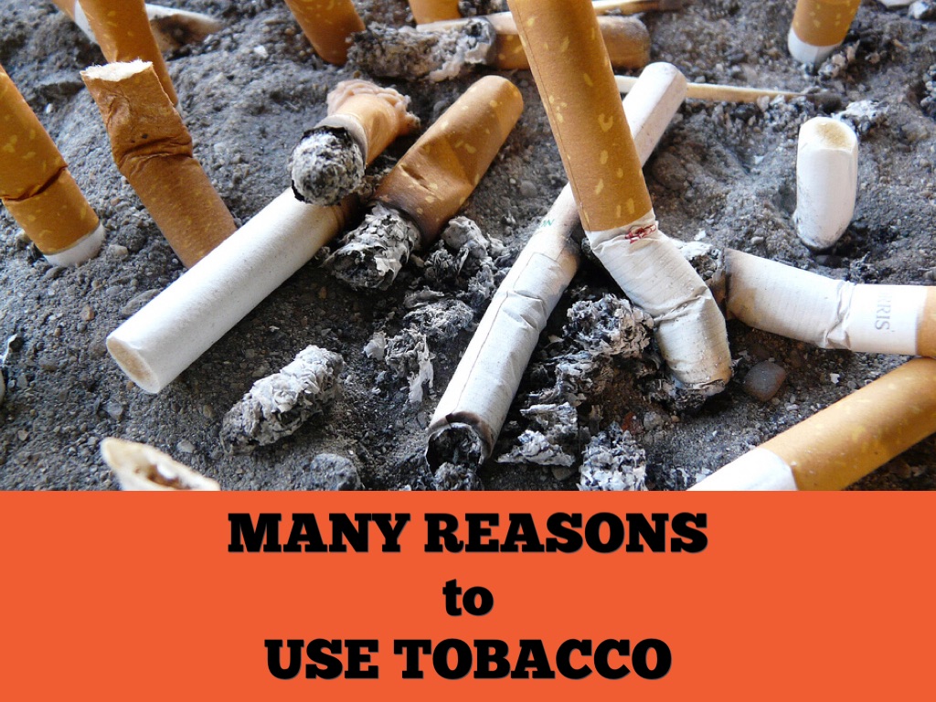 Copy of Reasons To Start Smoking by eileen Dunn