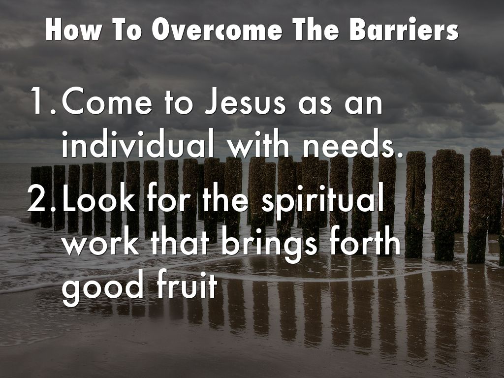 Barriers to God’s Blessings by LCM Church