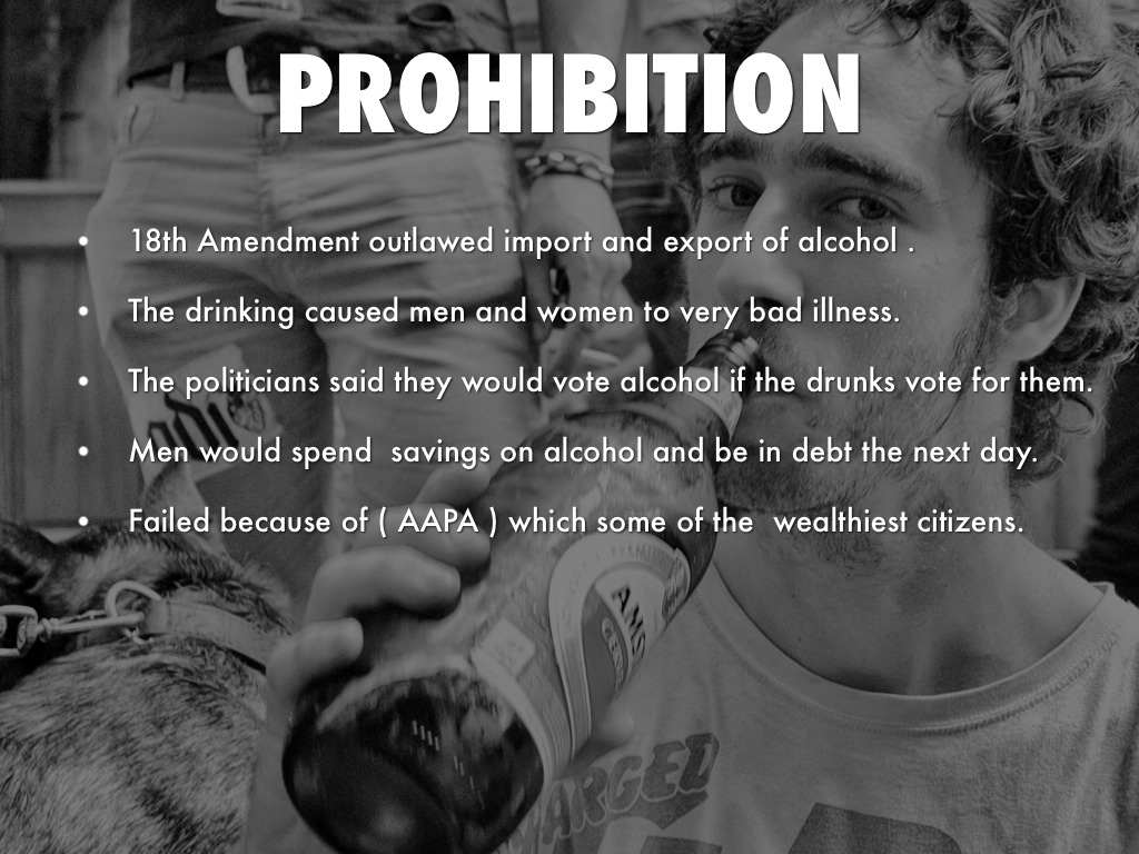 Prohibition by Jalen Hicks