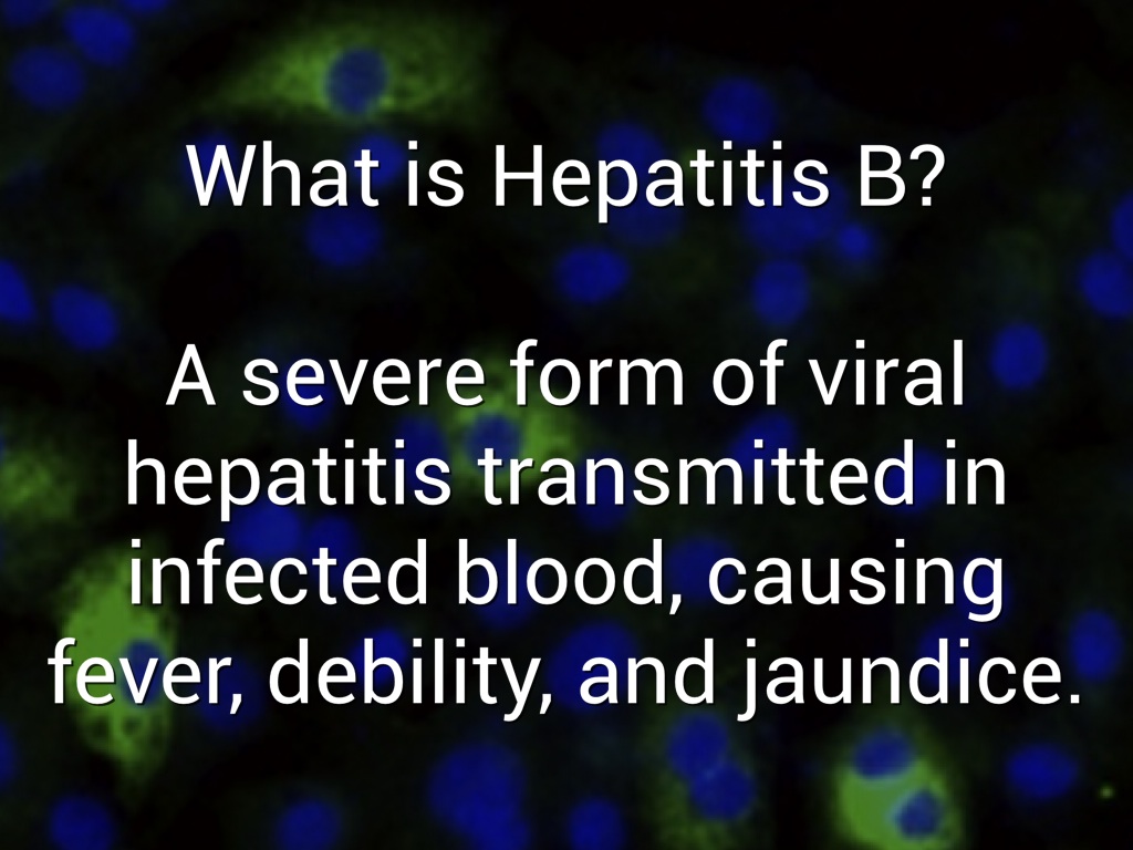 Hepatitis B by Christina Cummings