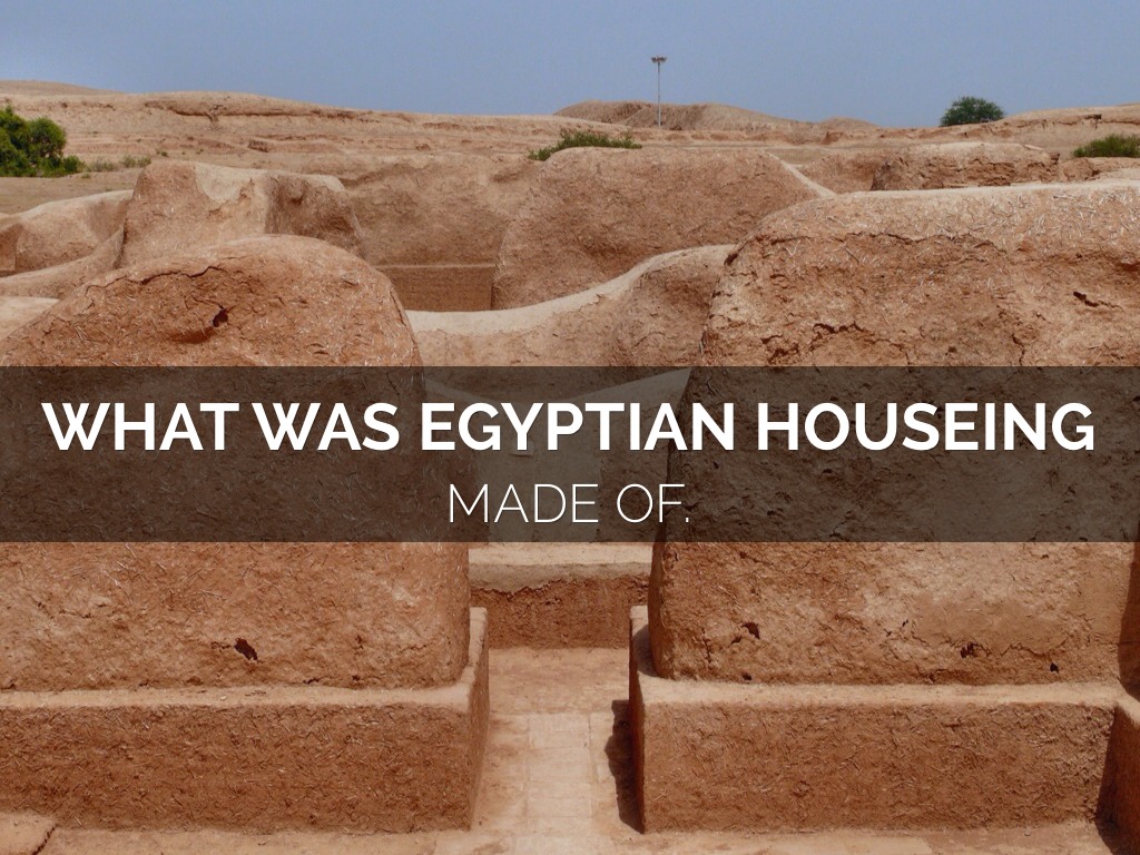 Egyption Housing by Dylan Schaufele