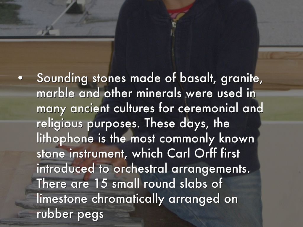 Lithophone by jbrown