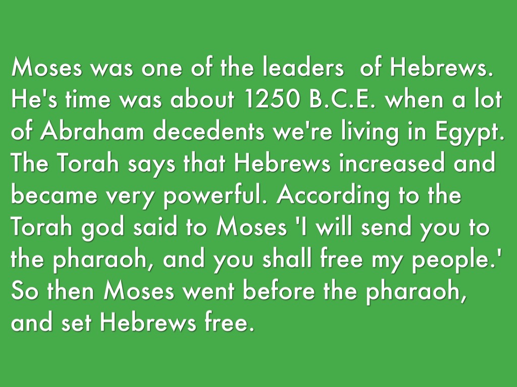 Hebrew Leaders by Pedro Delavy