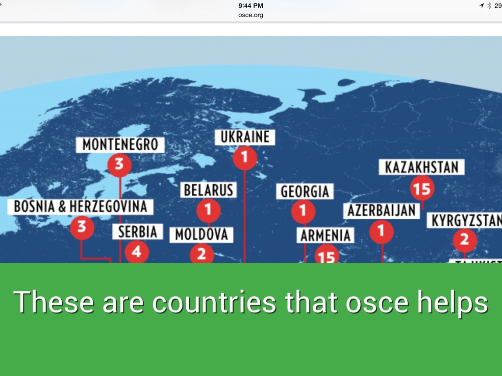 Organization for Security and CO-OPERATION in Europe