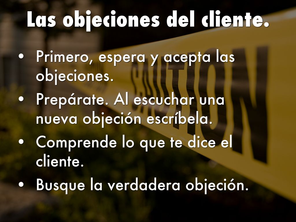 Curso Manejo de Objeciones. by Mariano Audiffred