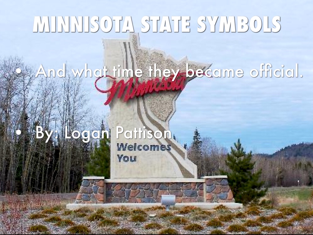 Minnesota State Official Symbols. by Logan Pattison