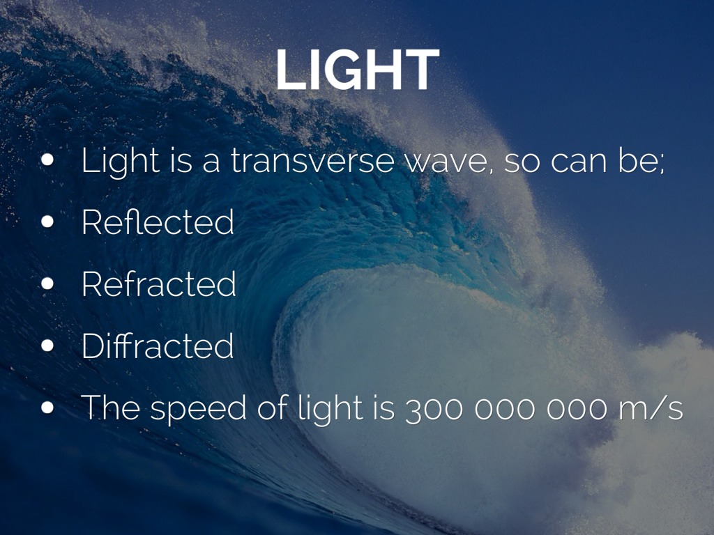 Waves-Summary by Joey Williams