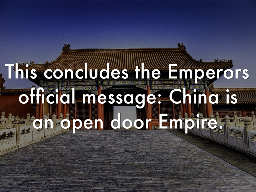 China: Open Door by Regina Czerewko