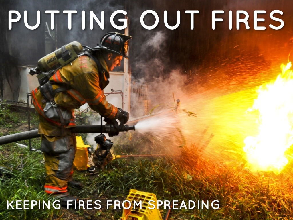 Fire Fighting By Nick Hubels by George Bevis