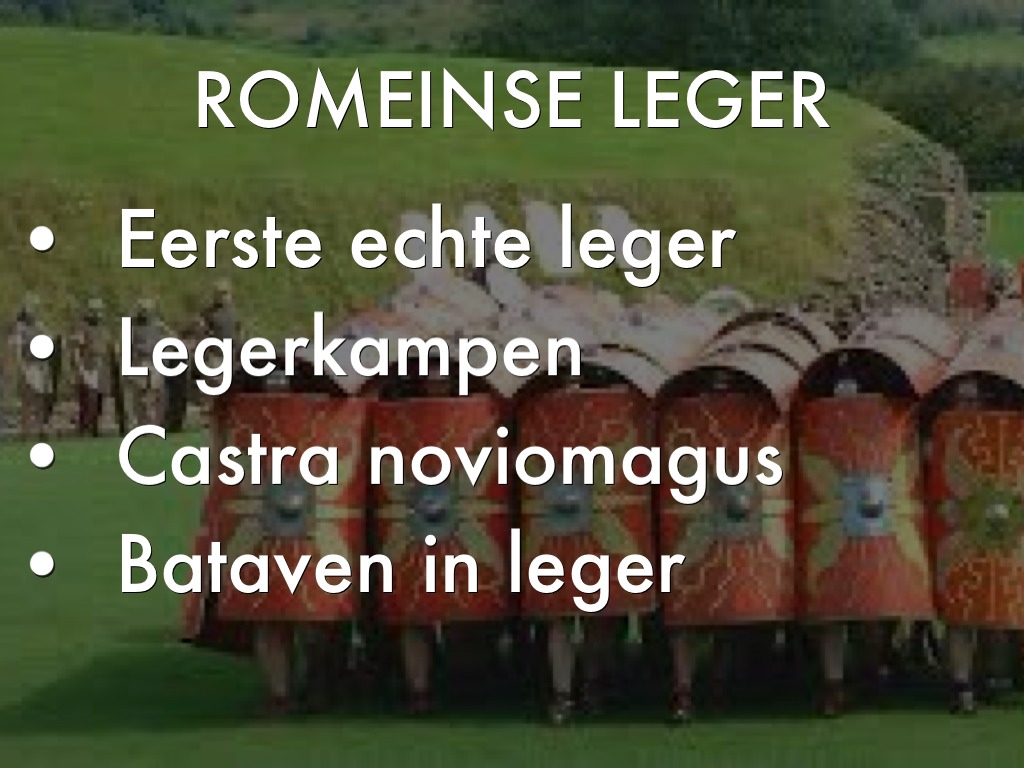 De Germanen En Romeinen by Babette Wever