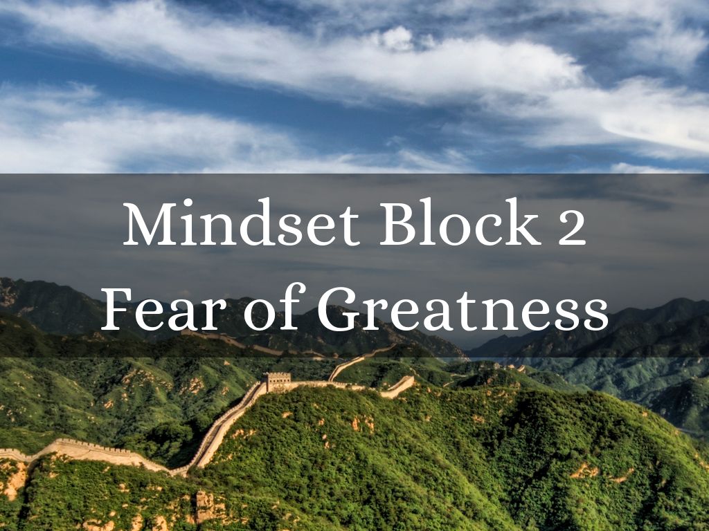 Mindset Block 1 Rules around when you can spend and