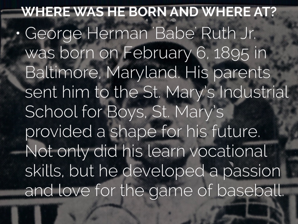 ELA Babe Ruth by Spencer Valenti