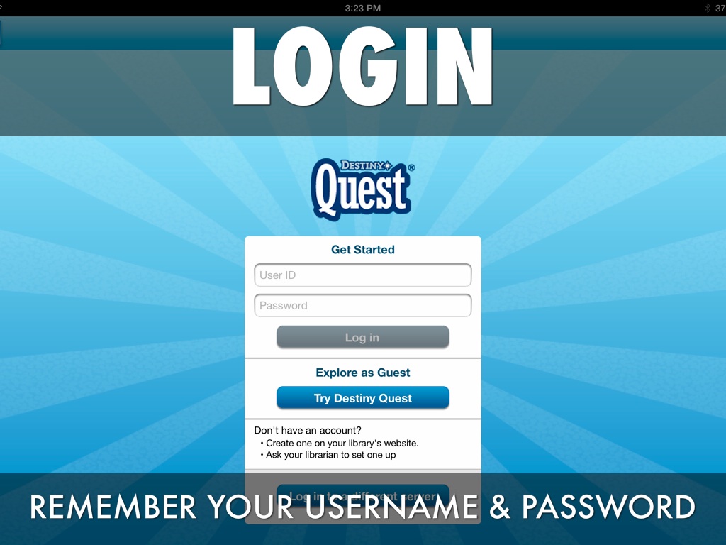 How To Use Destiny Quest by April Rice