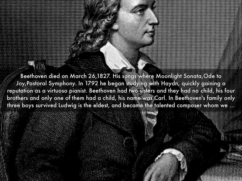 Beethoven project by Daniel Parker