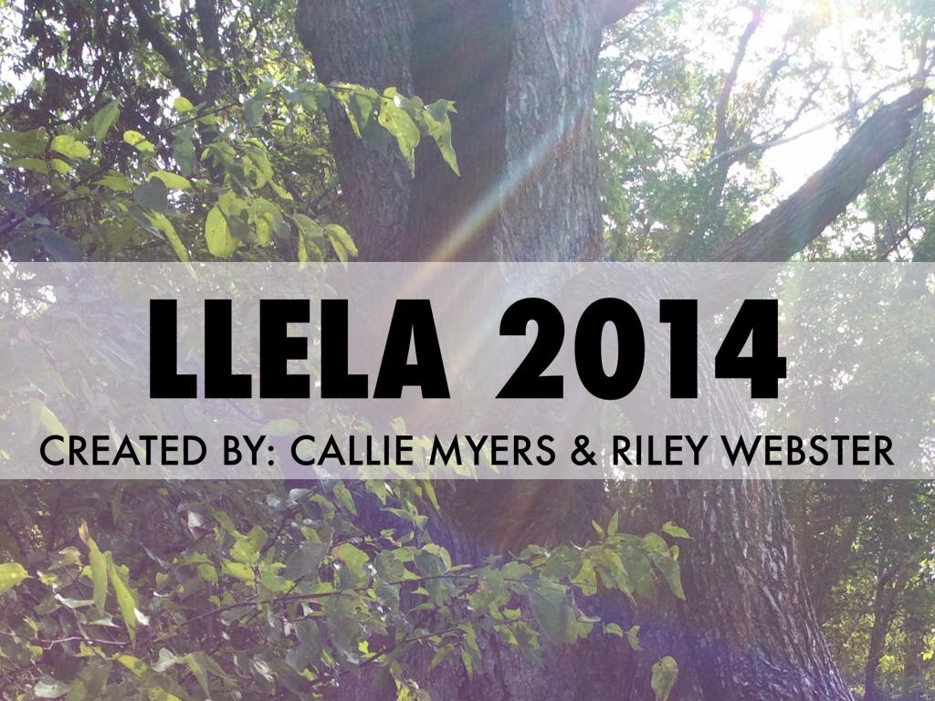 Callie Myers & Riley Webster's Llela Presentation by