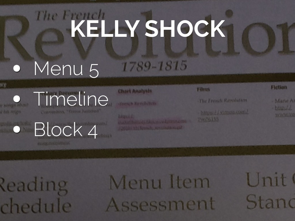 Kelly Shock by Kelly Shock