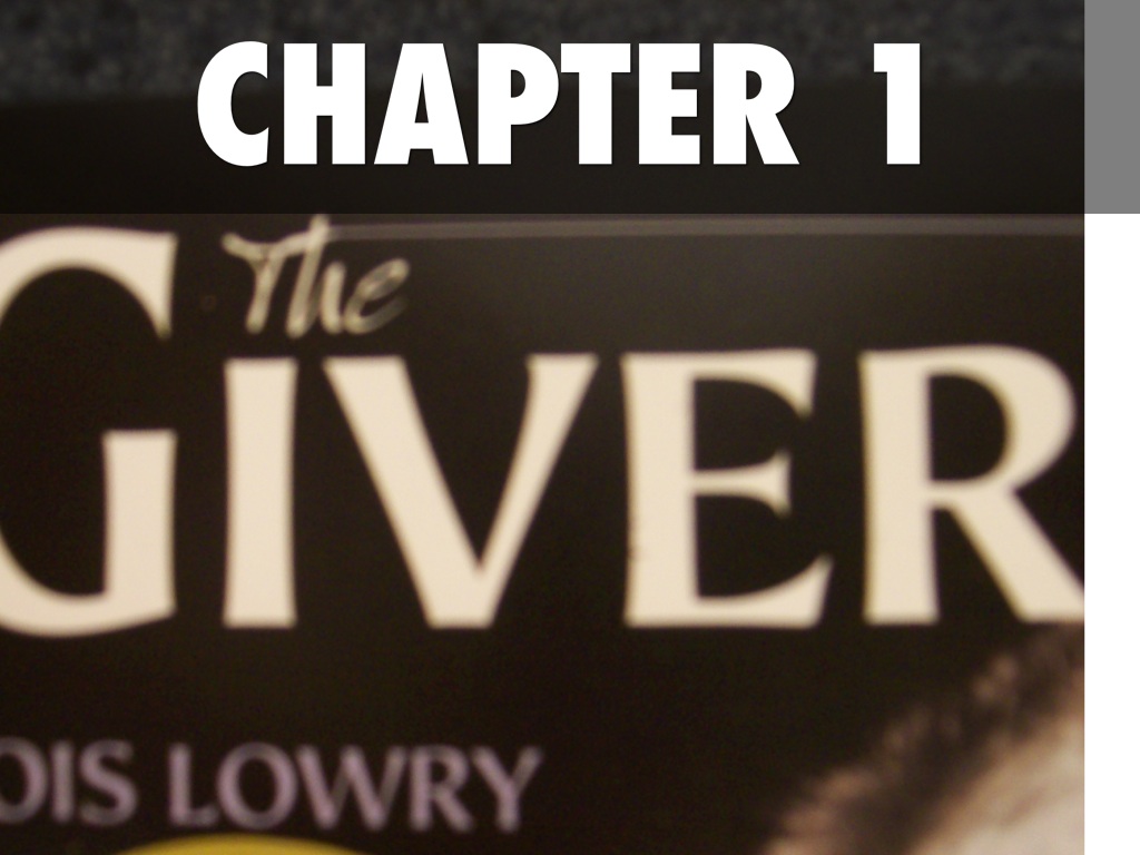 The Giver Vocab Chapters 1-5 by Audree Alick