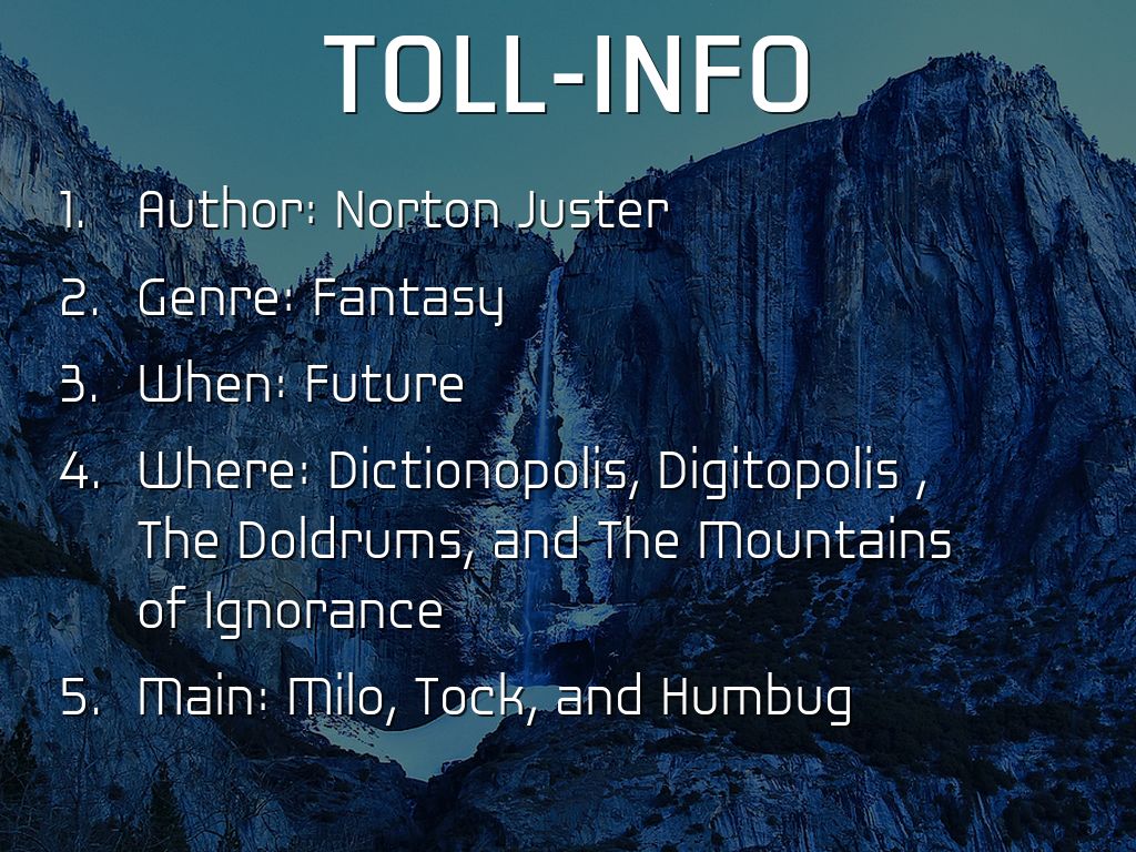 The Phantom Tollbooth by Gabby Haynes