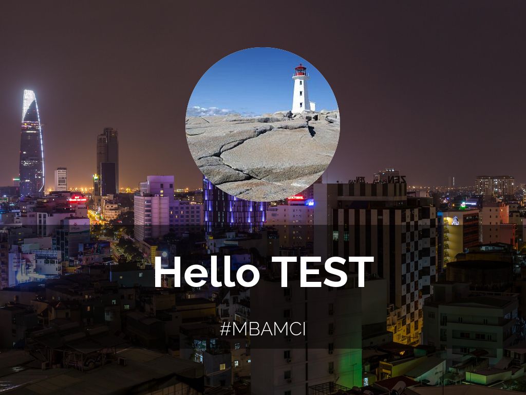 Hello! Test by Laure Serraille