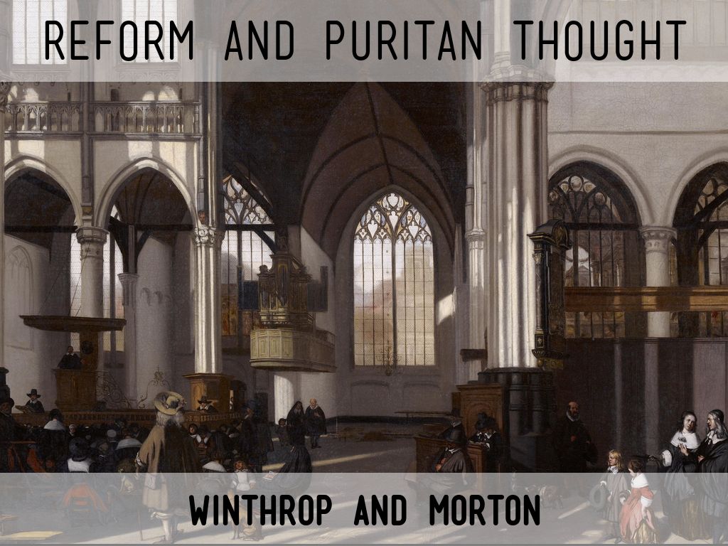 Reform and PUritan thought by Mary Petty