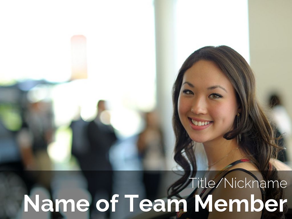 Copy of Team Introduction Template by patti.wiseman