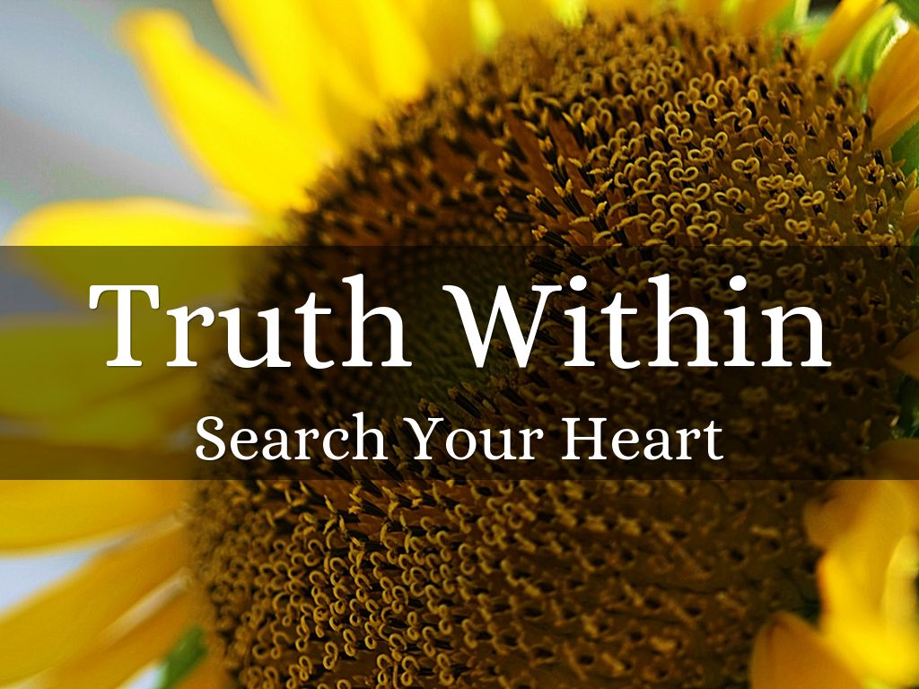 Truth Within - Search Your Heart by lily