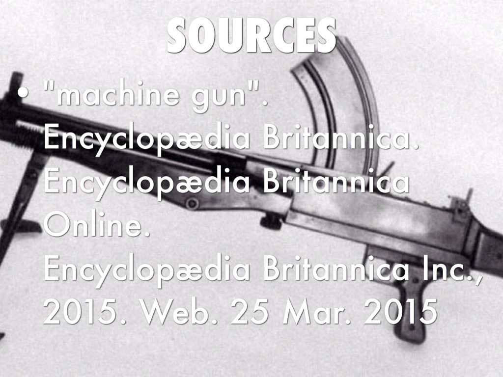 Machine Guns by Josh Brown