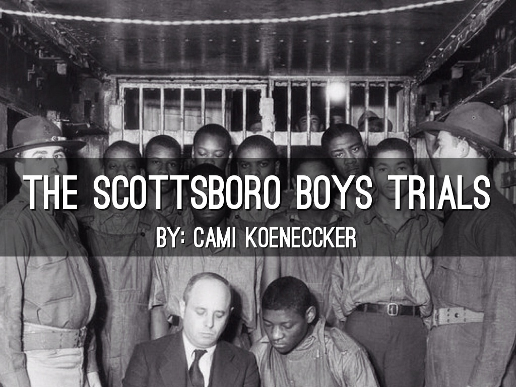 Scottsboro boys trial by Cami Koennecker