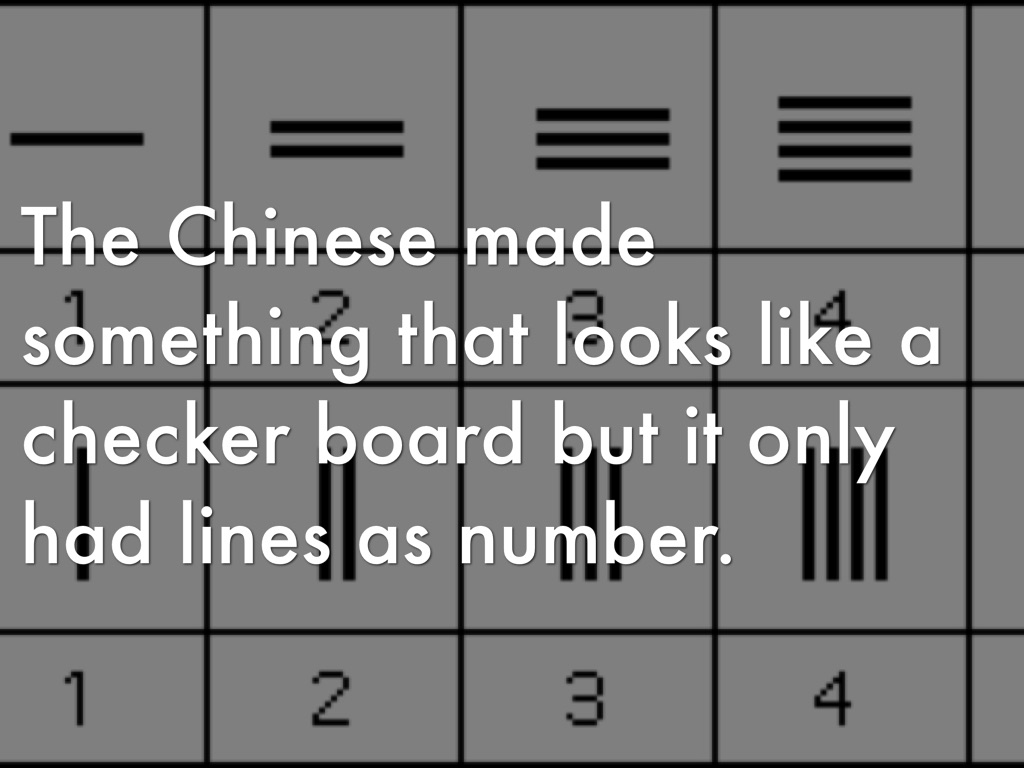 Chines Number System By George Erlandson