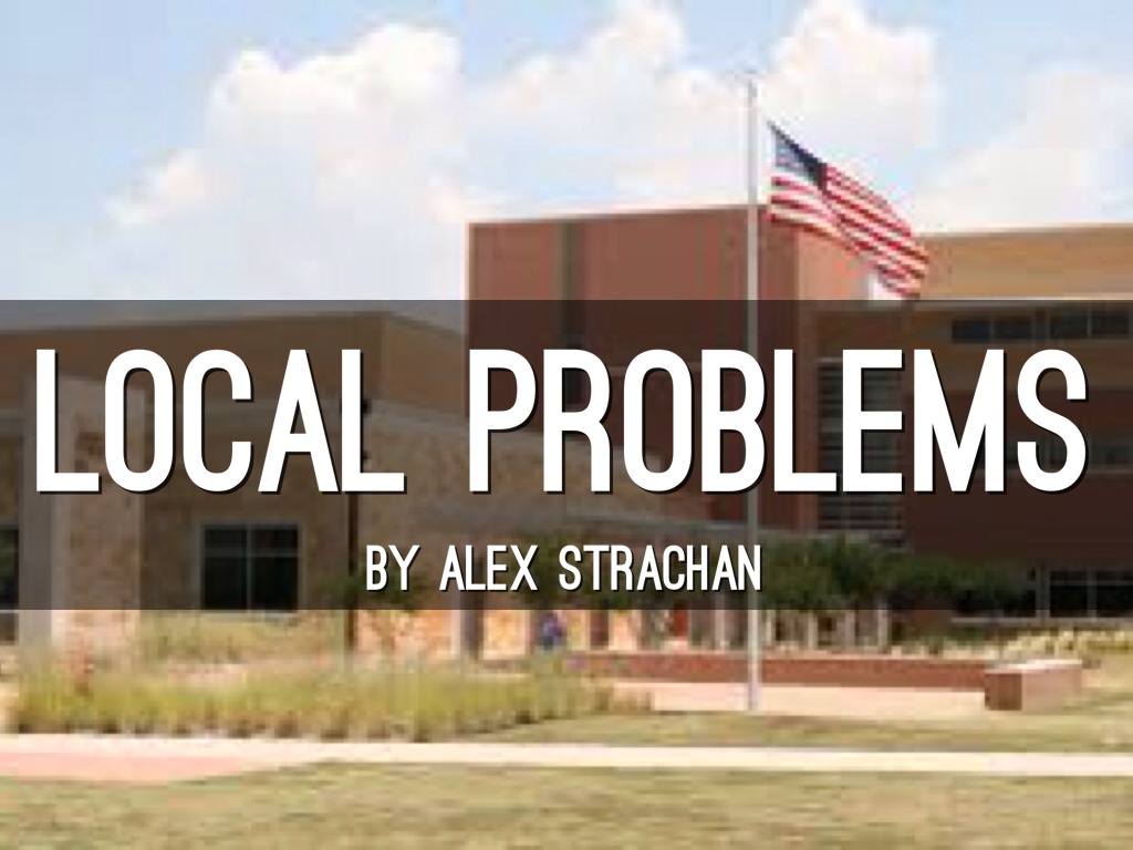 Local Problems by Alex Strachan