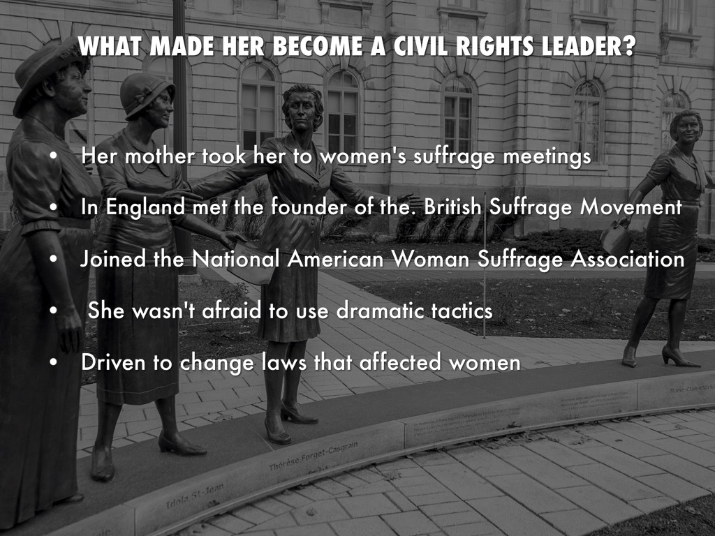 Civil Rights Bio: Alice Paul by e_williams195