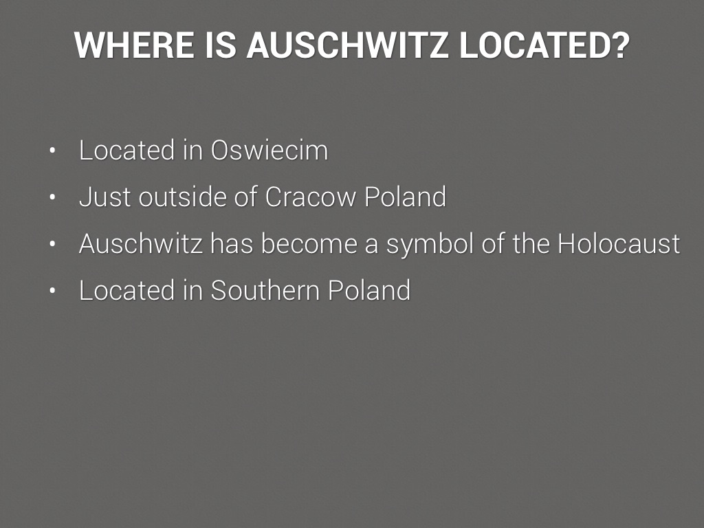 Auschwitz by Raegan Ormonde
