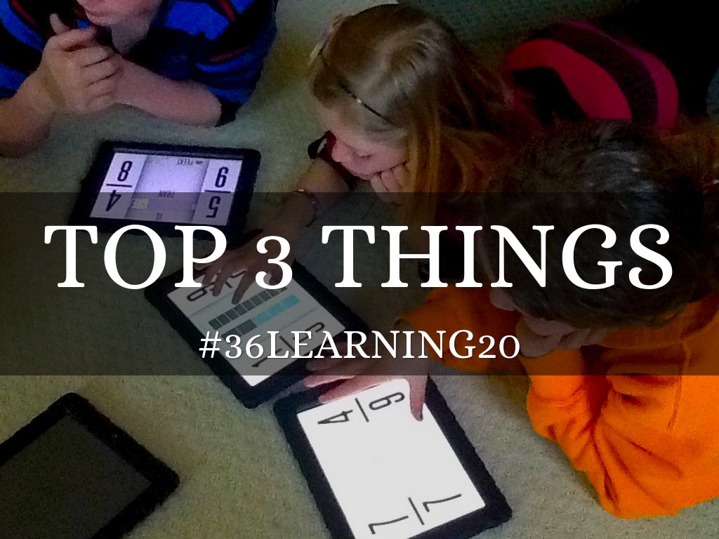 Top 3 Things by Emily Keeter