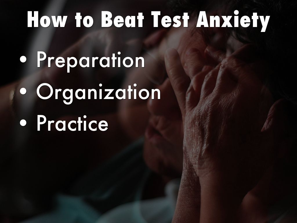 TEST ANXIETY by doneill