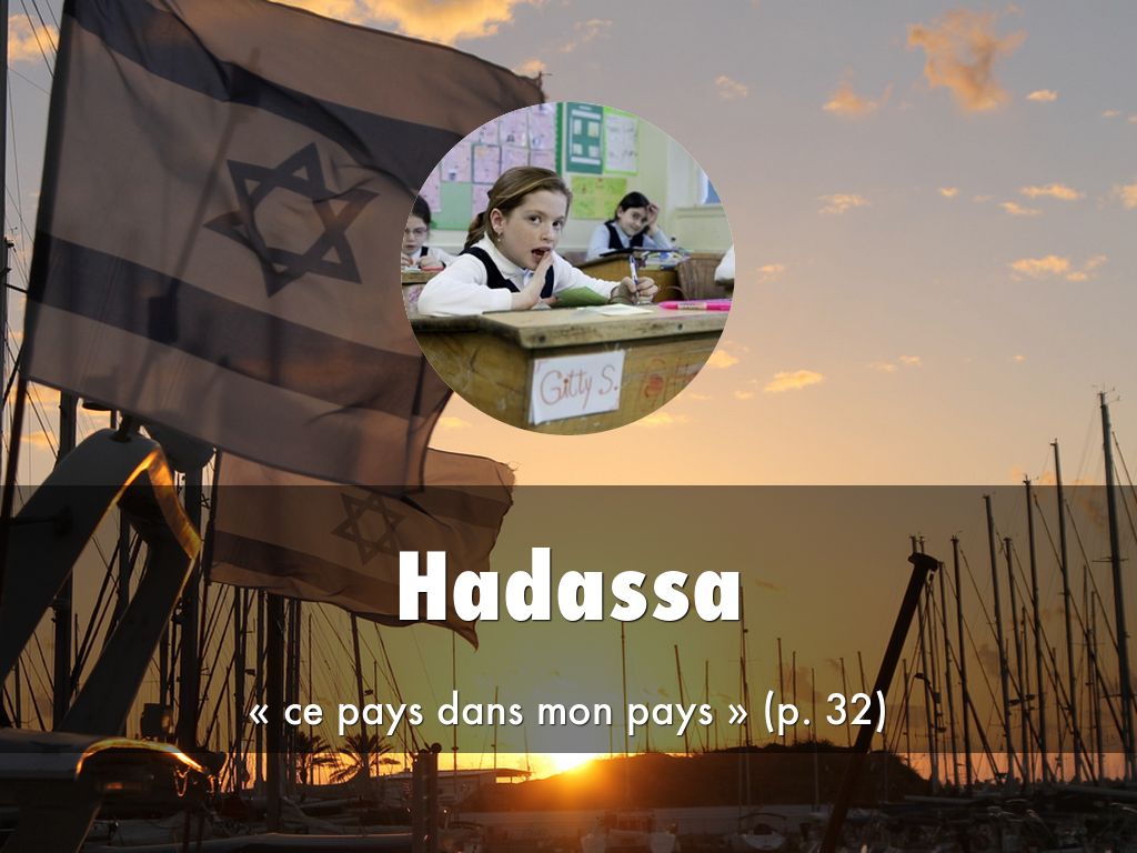 Hadassa et son auteure by Marie Gesseaume-Rioux