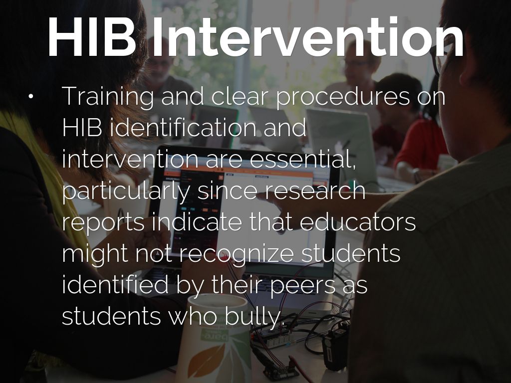 WTSD 2016-17 HIB Overview - staff / drivers by Dr. Jay