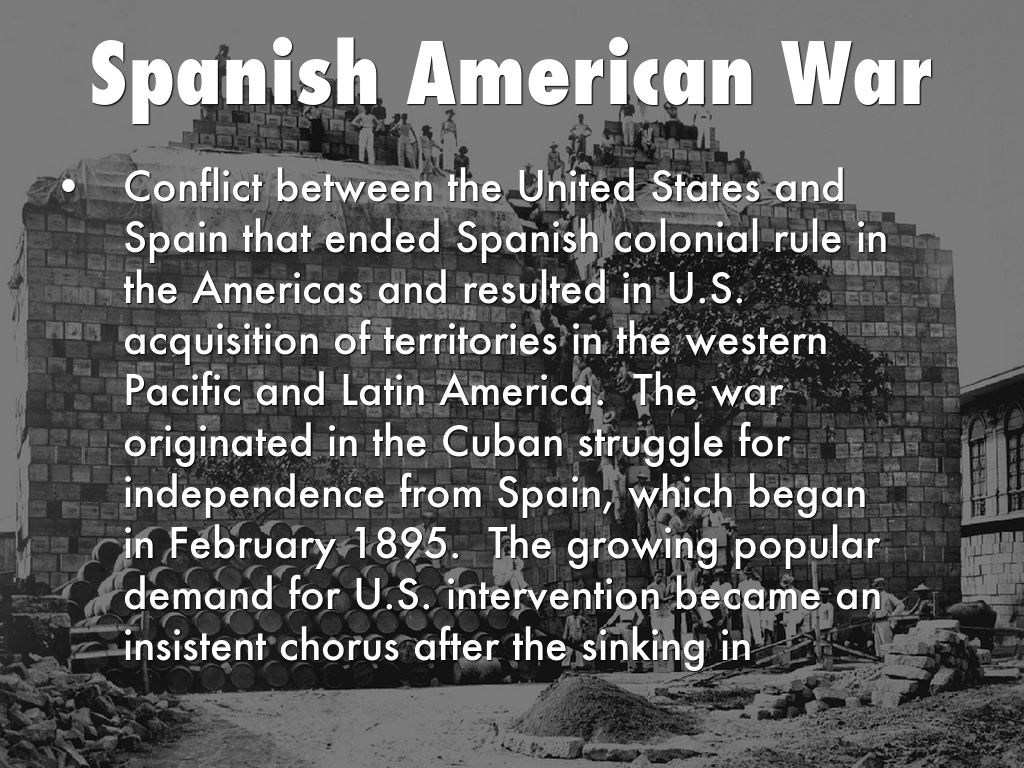 Spanish American War by Chris Harper