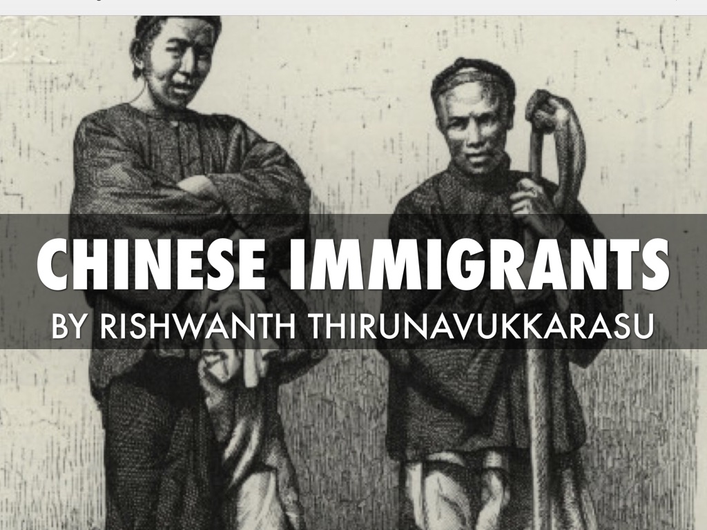Chinese Immigrants by Rishi Thiru