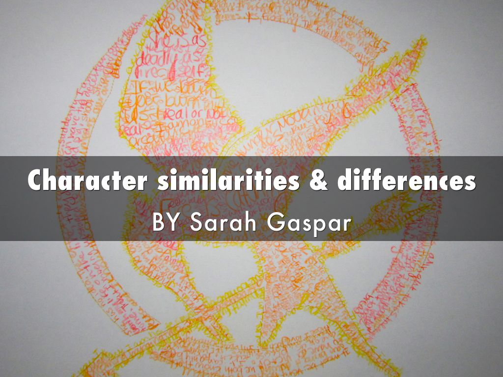 Character similarities & differences by sarah.gaspar97