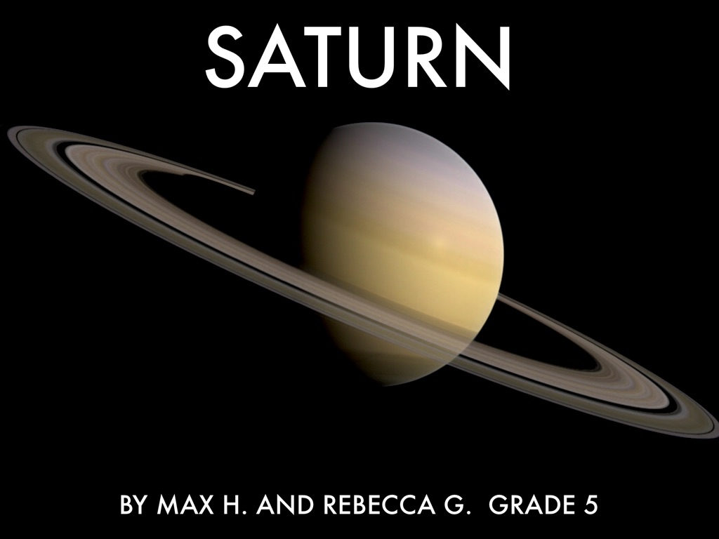 Saturn Research Project by Rebecca Gilbert