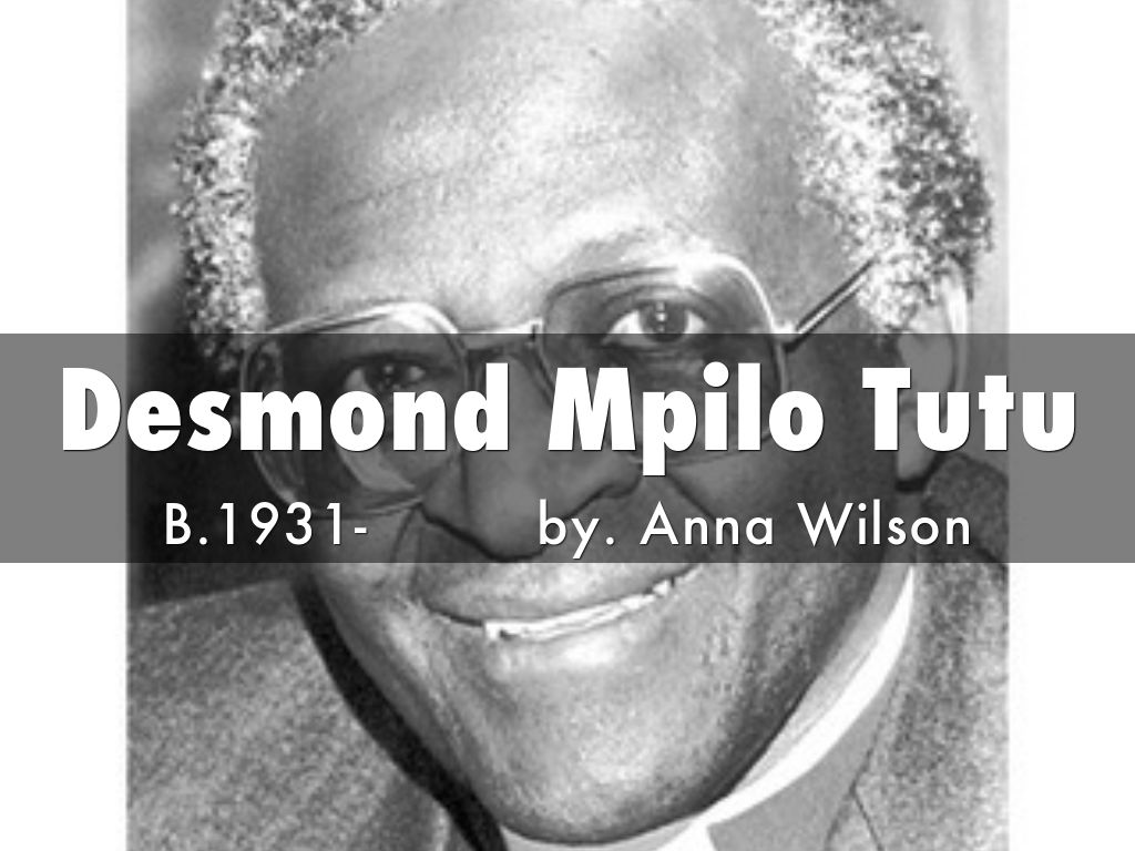 Desmond Tutu by annawilson207
