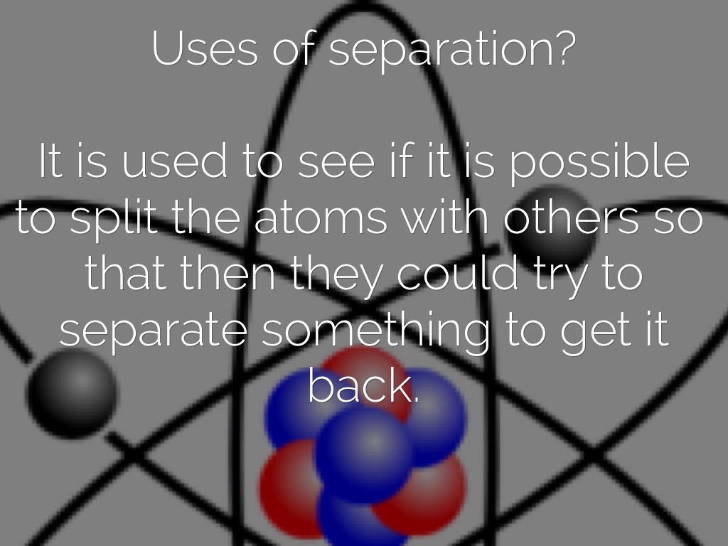 Separating Techniques by Gabriele Sabatini