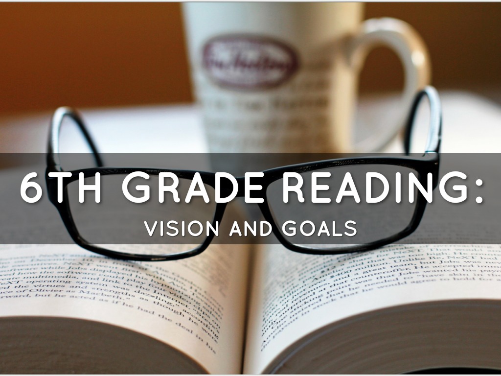 6th Grade Reading Goals by Victor Gonzalez