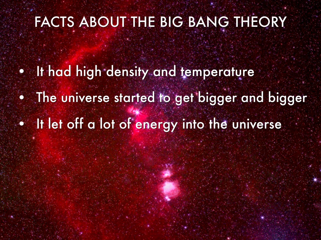 The Big Bang Theory And Steady State Theory By Alyssa The Big Bang Theory And Steady State Theory By Alyssa