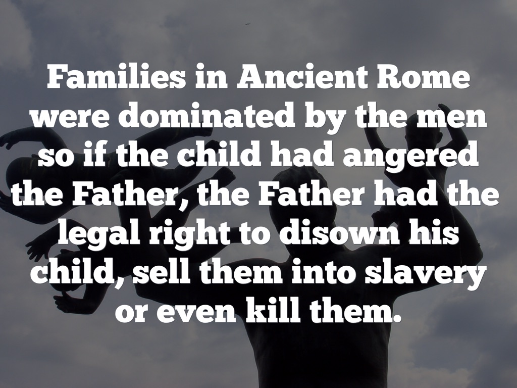 A Child's Life In Ancient Rome by Riley Amundson