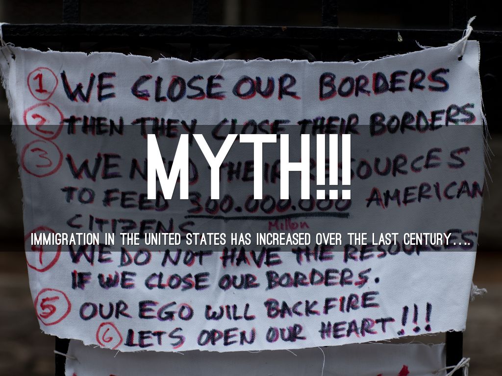 Immigration: Myths & REalities by tanderson6931