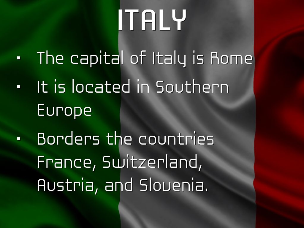 Italy by Anthony Alvarez